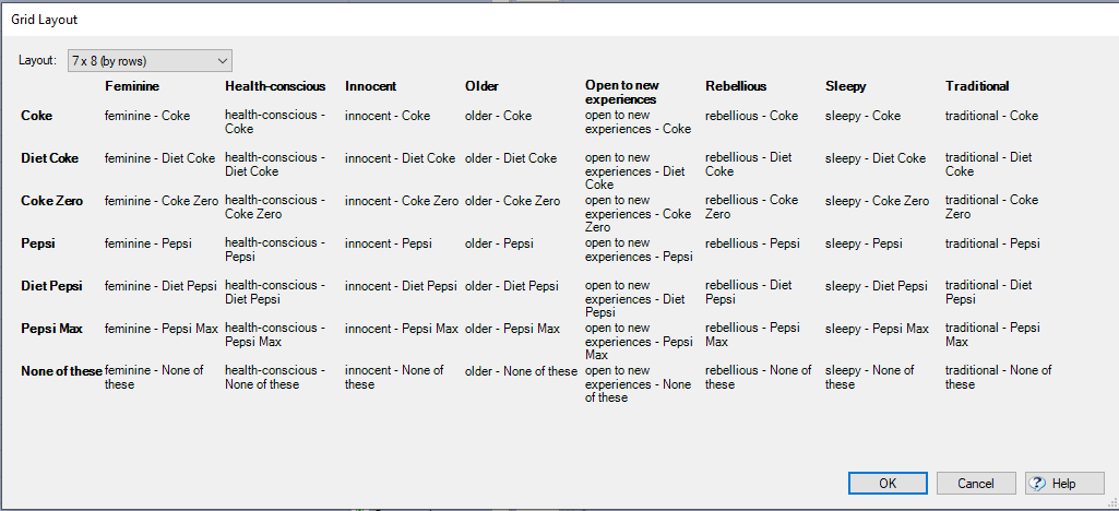 How to Combine Separate Questions into a Grid in Q – Q Help