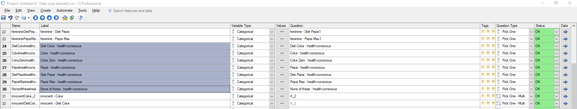 How To Combine Separate Questions Into A Grid In Q Q Help